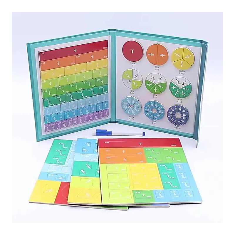 Magnetic Fraction Learning: Engaging Math Educational Set, Fraction ...