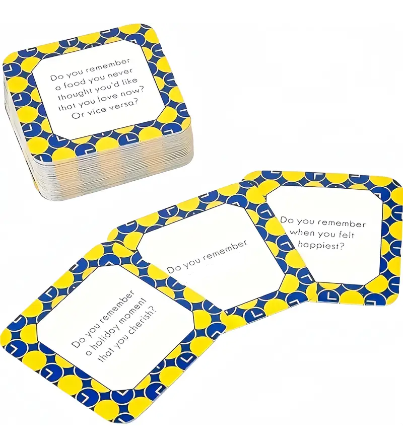 do you remember? card game/ family time card game